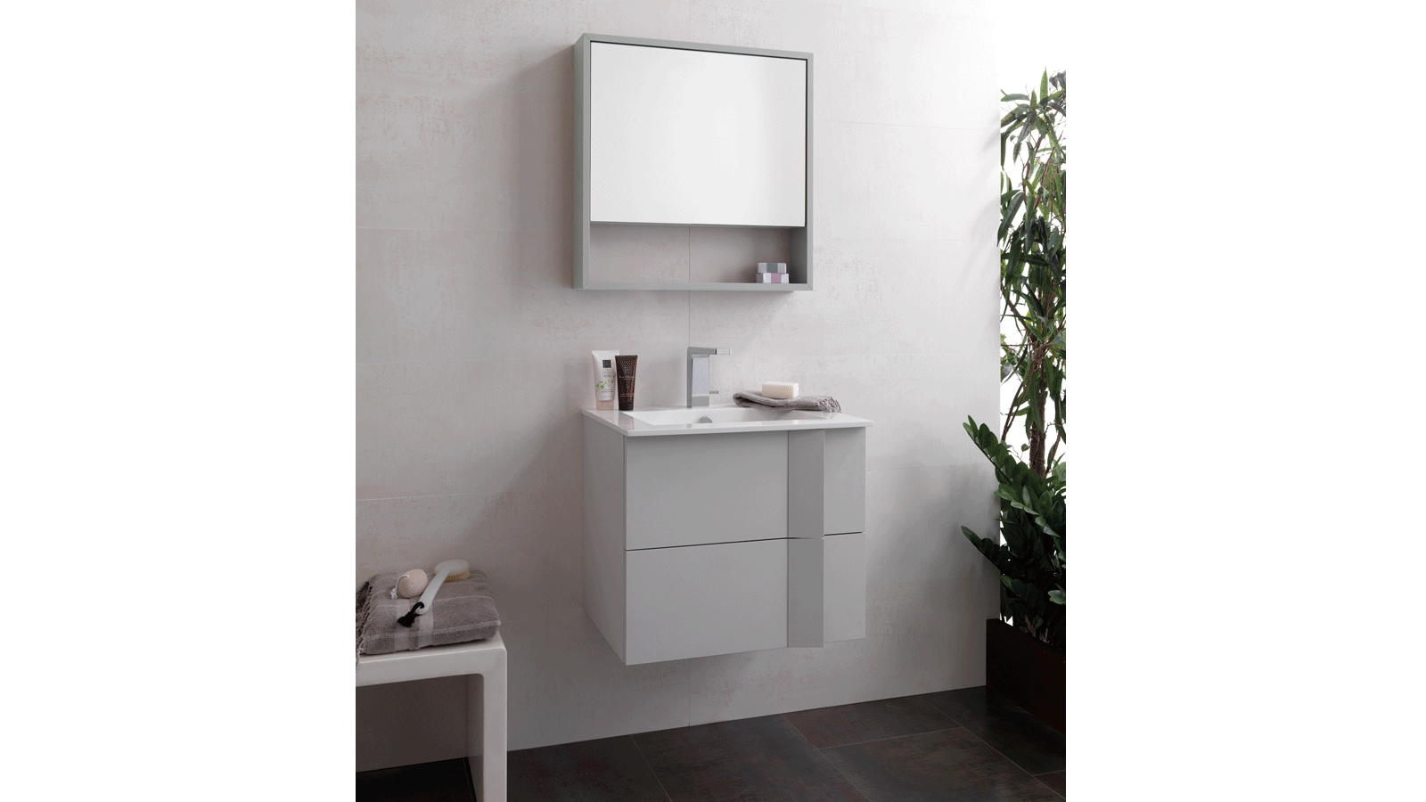 Innovation and elegance in the new bathroom furniture by Gamadecor