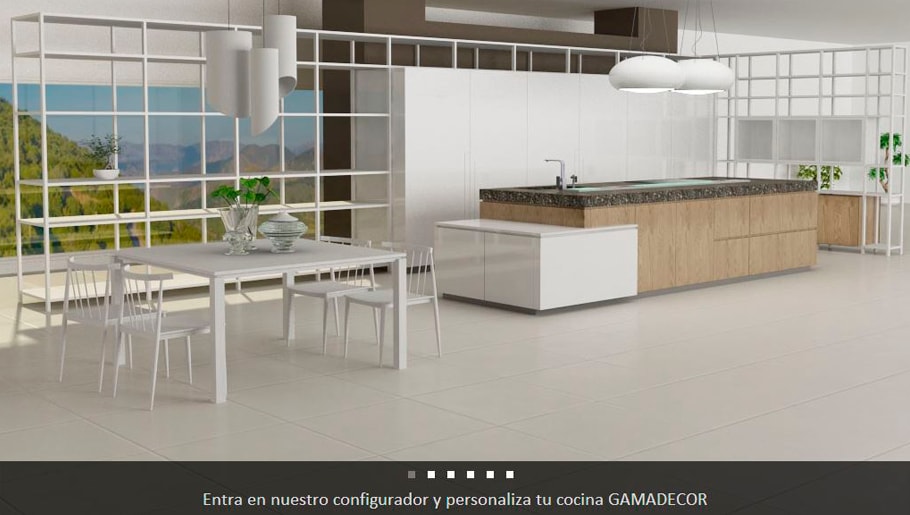 Configura una cocina a tu medida con Gamadecor