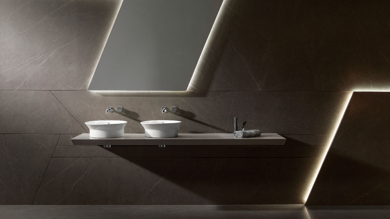 Noken Porcelanosa Bathrooms renueva el concepto de baño en Cersaie