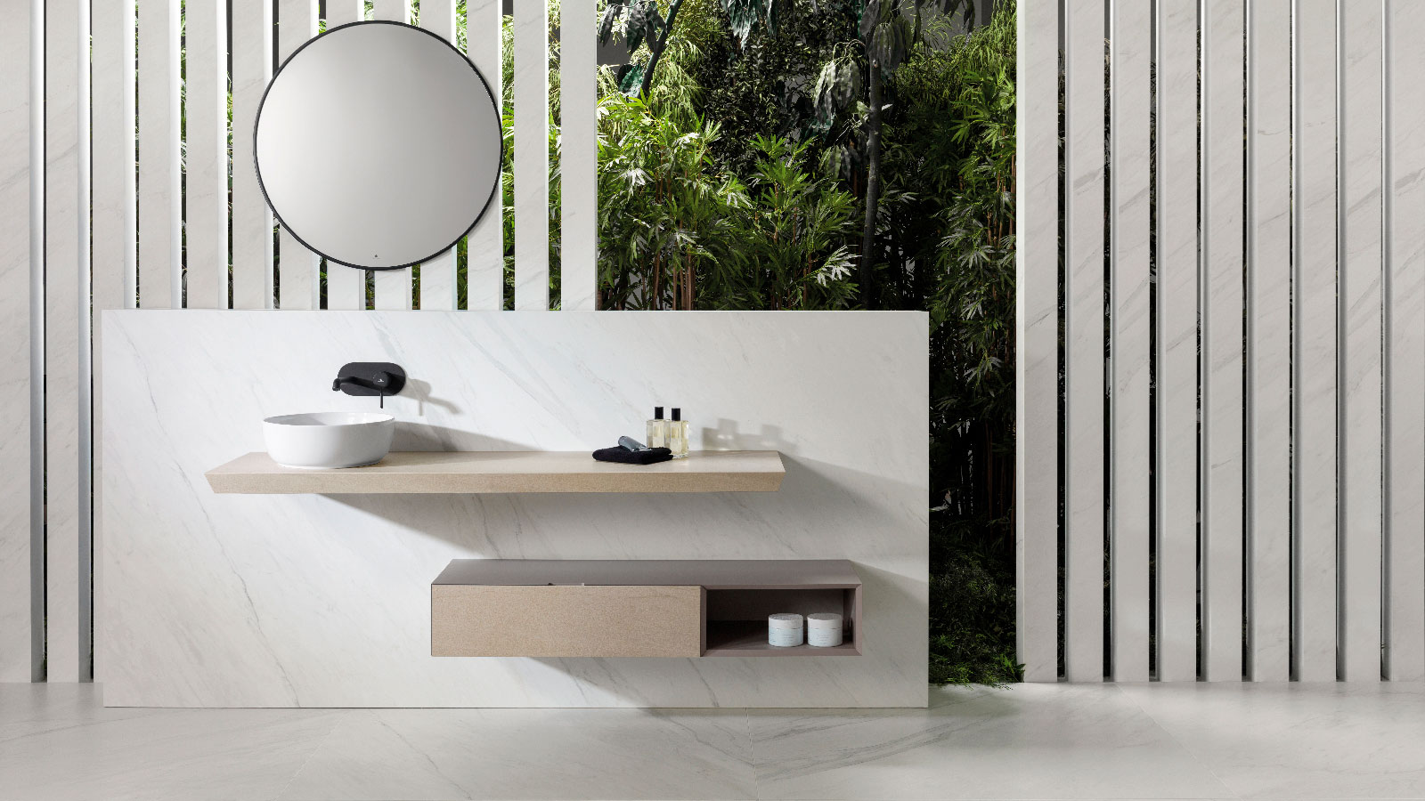 Noken Porcelanosa Bathrooms renueva el concepto de baño en Cersaie