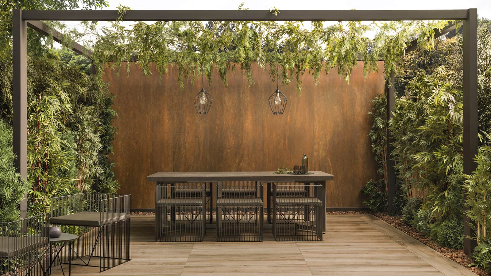 Five decorative styles for a unique terrace - PORCELANOSA TrendBook