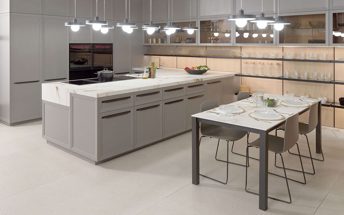 The Exciting World of Grey Kitchen Ideas | Porcelanosa