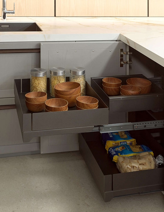 Modular Kitchen Storage Solutions