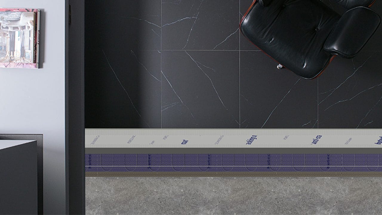 Warm Tile Floor Master Bathroom Remodel: Part 7 { How To Install