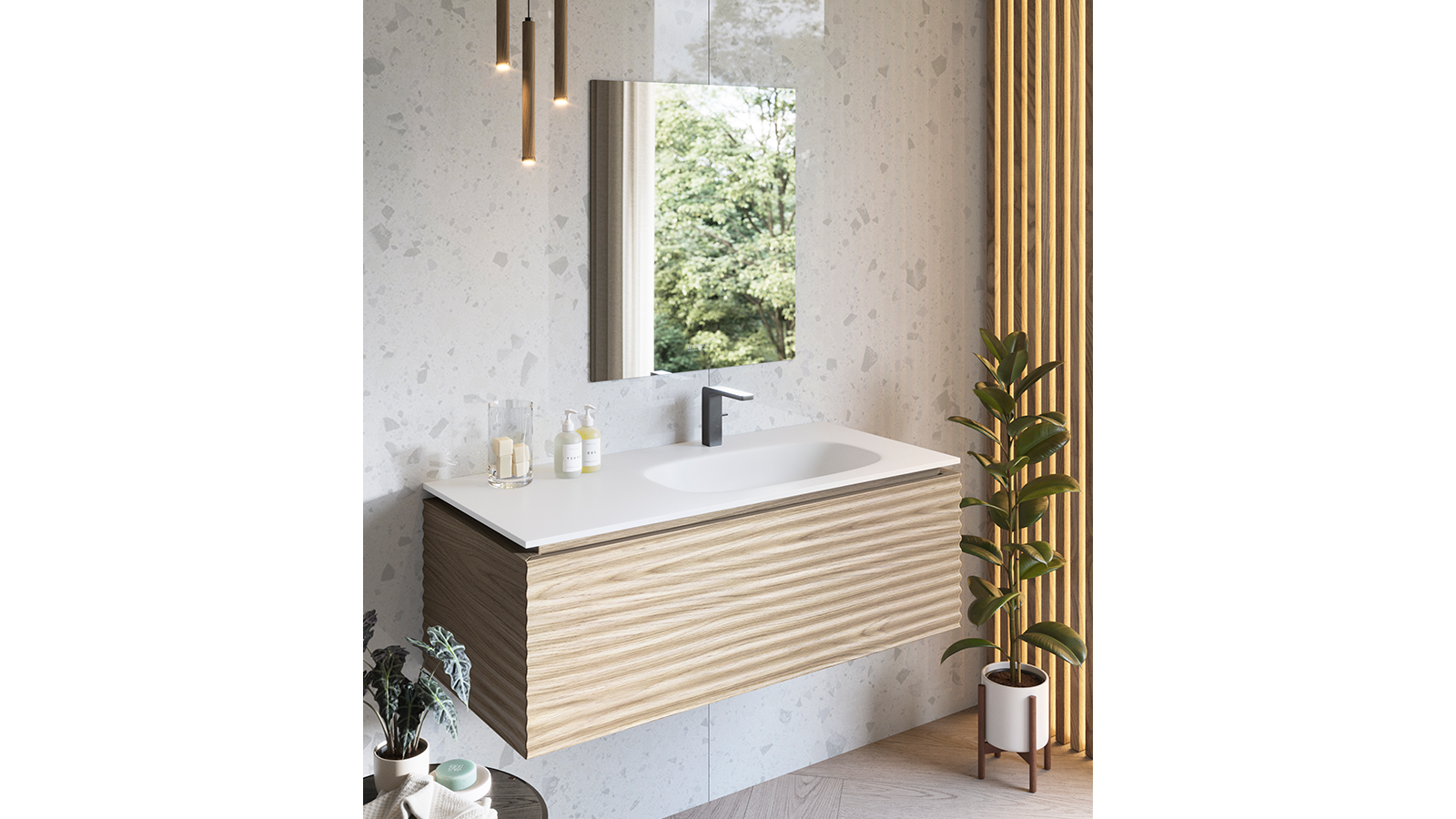 Porcelanosa Bathroom Furniture The Latest Designs From Krion™: One