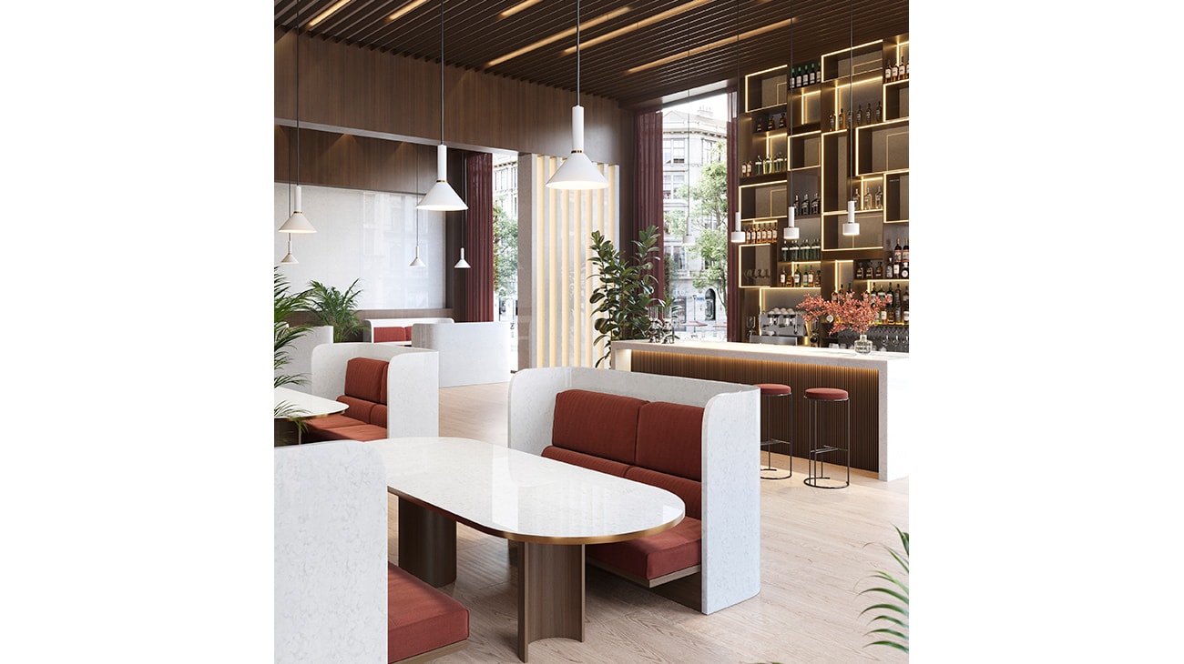 Bar top: how to achieve a perfect, functional design.