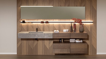 Gamadecor's furniture novelties for the 30th Porcelanosa Exhibition