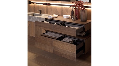 Gamadecor's furniture novelties for the 30th Porcelanosa Exhibition