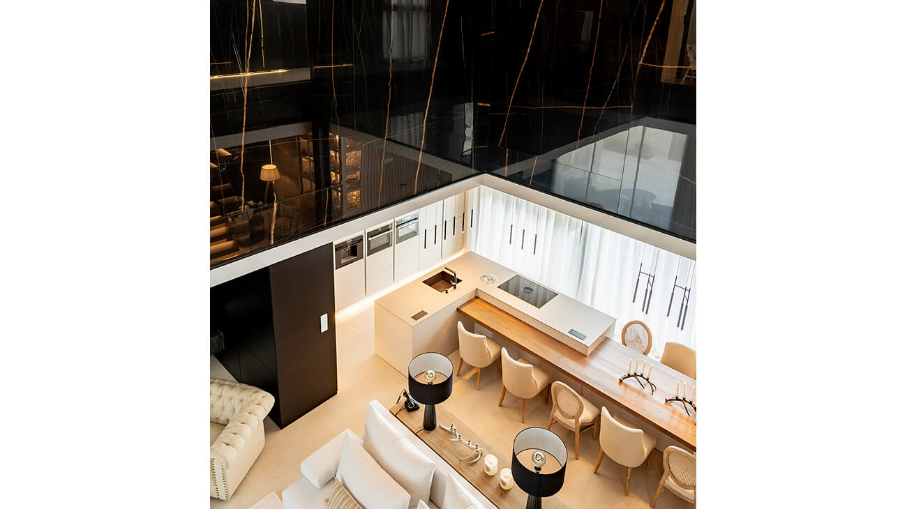 Timeless design with double height in Lux Residential