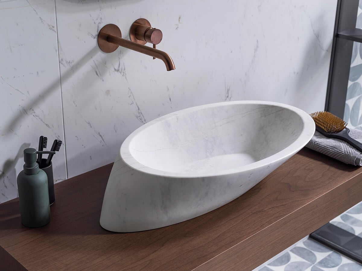 Install Plumbing For Pedestal Sink Layout