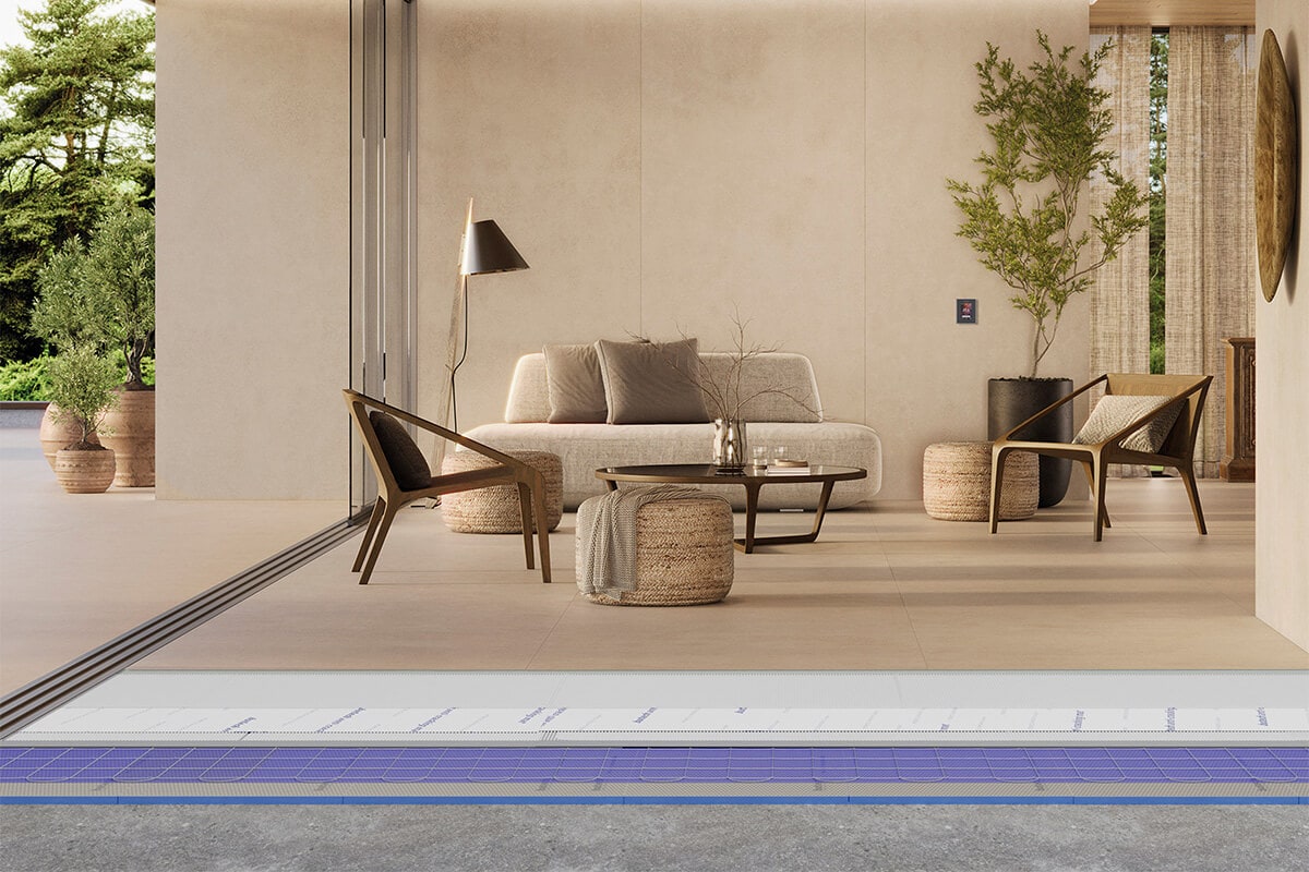 Electric Underfloor Heating Quick Guide | Porcelanosa
